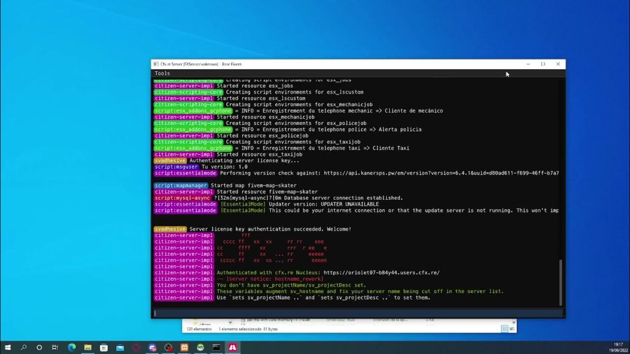 Tutorial de cómo crear un local host para FiveM (2022) #1 Primeros pasos - YouTube