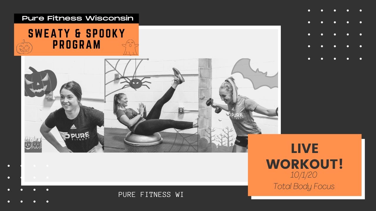 Sweaty & Spooky Live Workout - YouTube