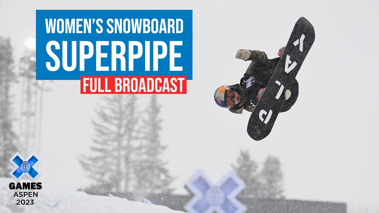 Monster Energy Women’s Snowboard SuperPipe: FULL COMPETITION | X Games Aspen 2023 - YouTube