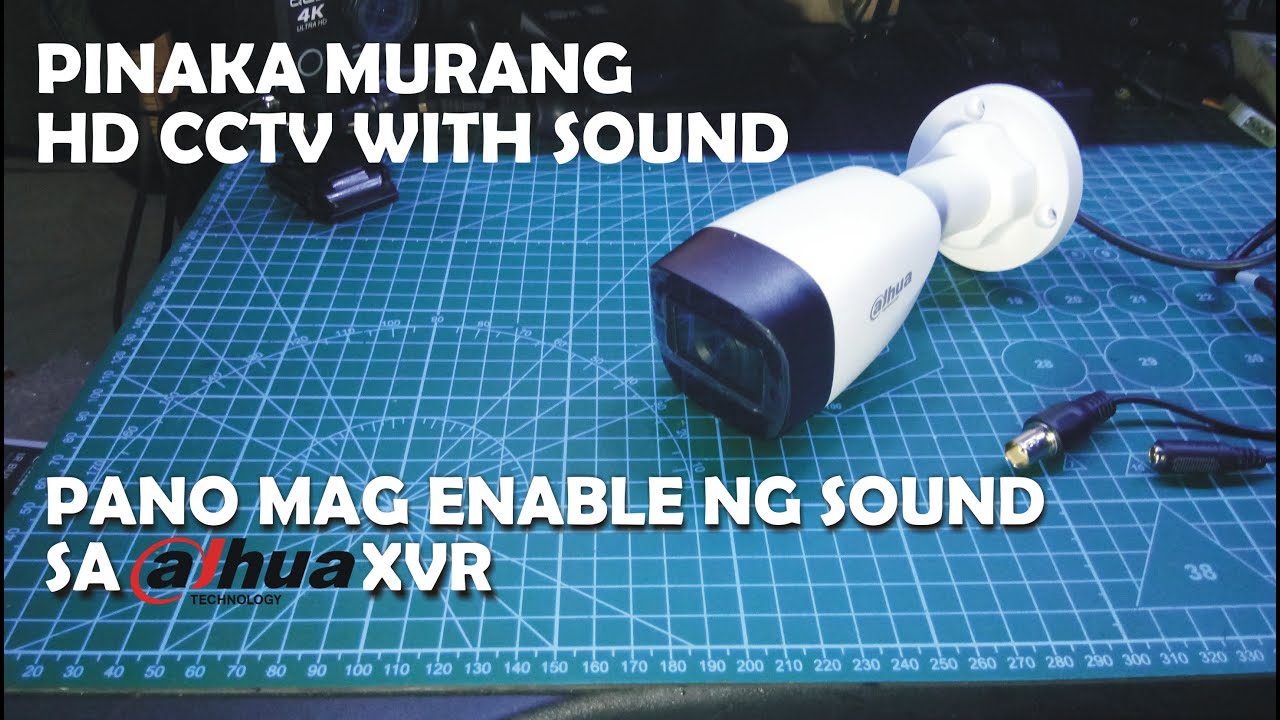 Pinaka Murang HD Cctv Camera with built in mic - YouTube