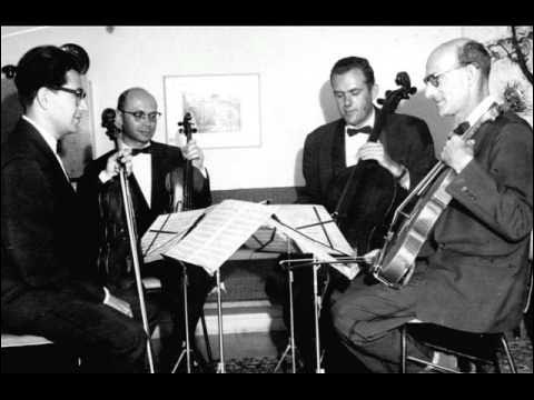 Mordecai Seter: Ricercar (1956) 2nd &3rd mvt. - The New Israel String Quartet - YouTube