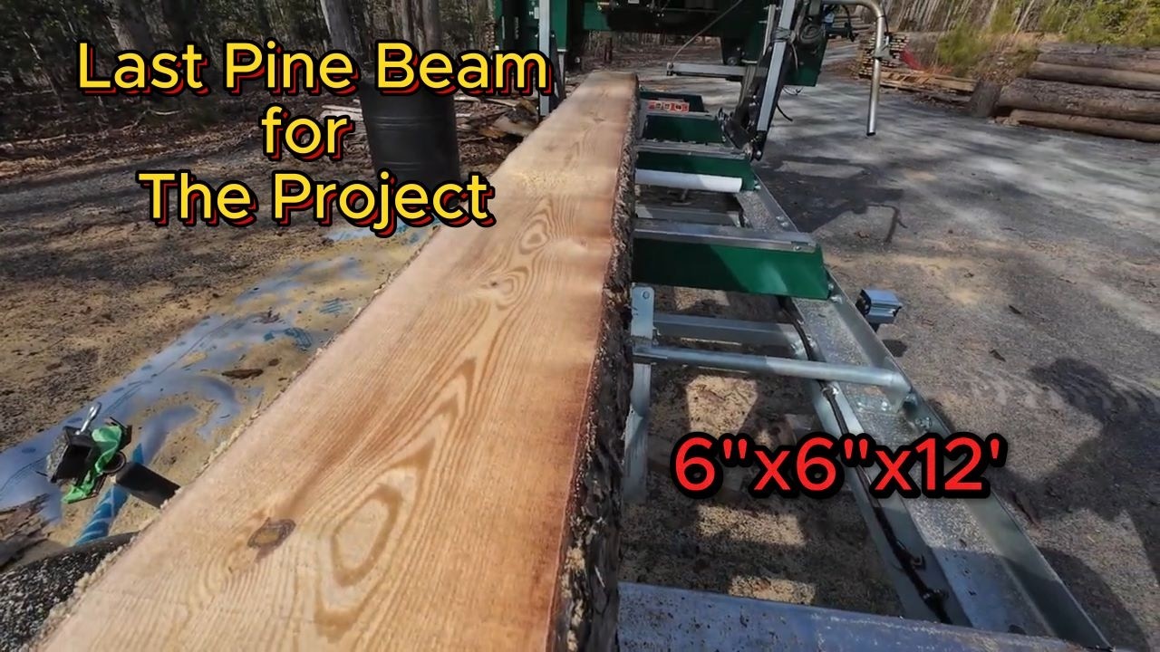 What You Do When You Need a 6" x 6" x 12' Beam - YouTube