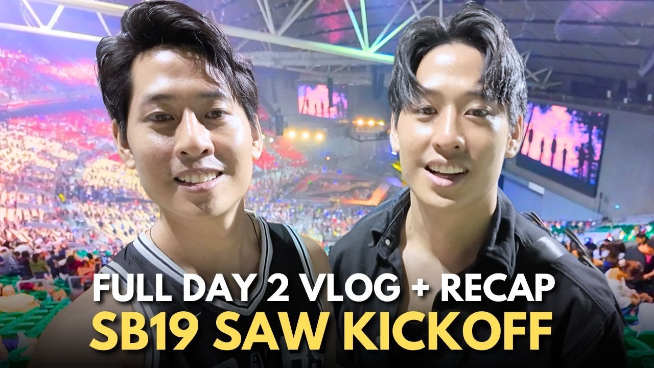 SB19 SAW KICKOFF CONCERT VLOG - DAY 2 + FULL RECAP - YouTube