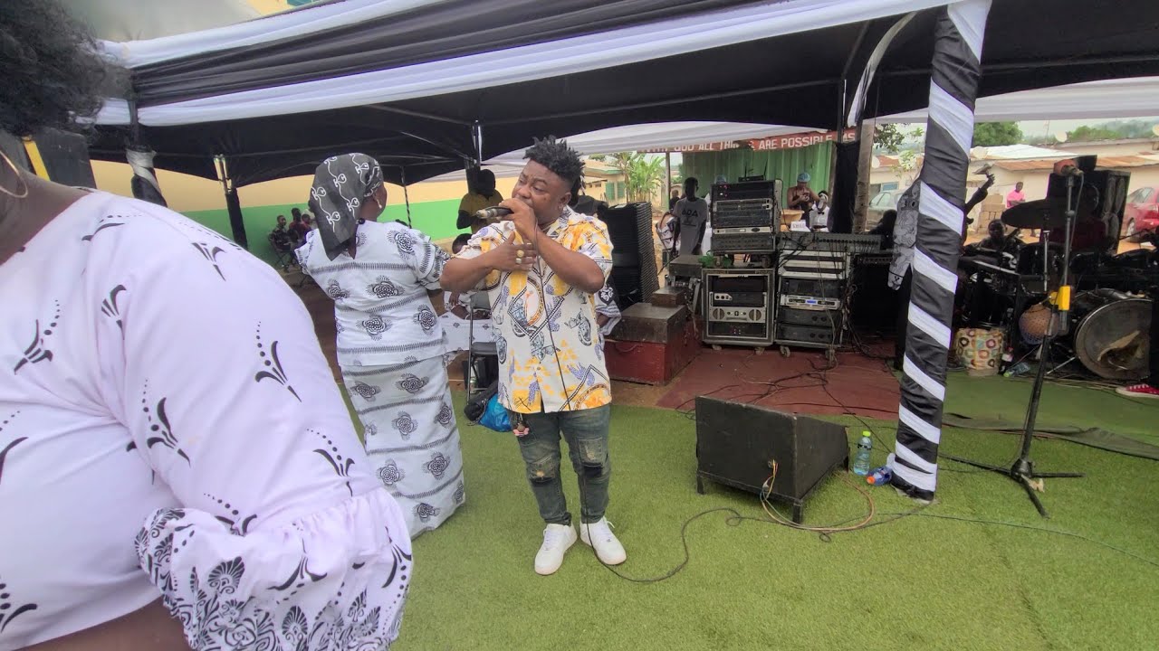 J A Adofo's son Adofo Jnr storm Koforidua Ada with his father's song ...