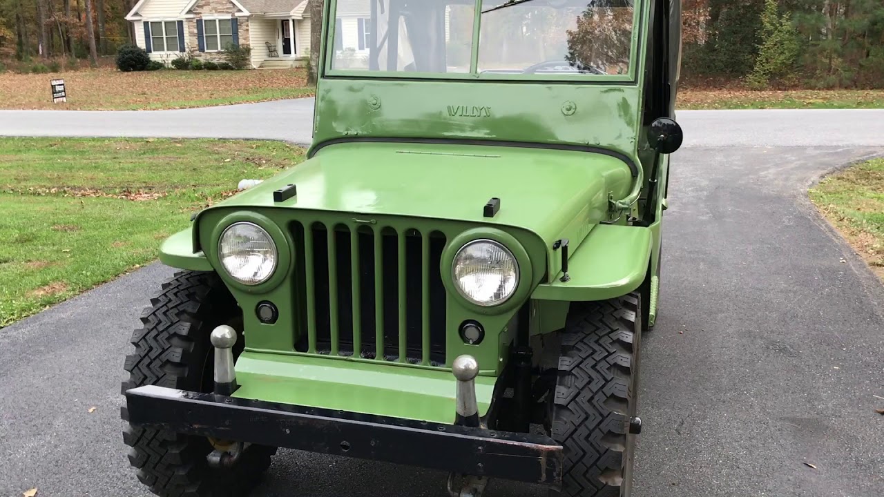 46 CJ2A for sale - YouTube