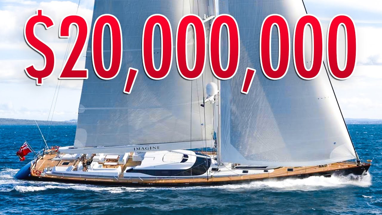 Inside a $20,000,000 Luxury Sailing Yacht - YouTube
