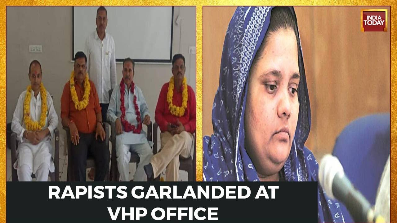Bilkis Bano Rape Case: Released Convicts Greeted With Garlands At VHP ...