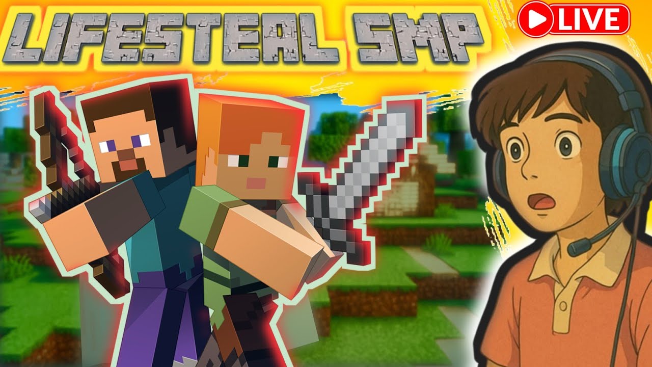 Minecraft lifestyle smp ll java+PE l 24/7 online - YouTube