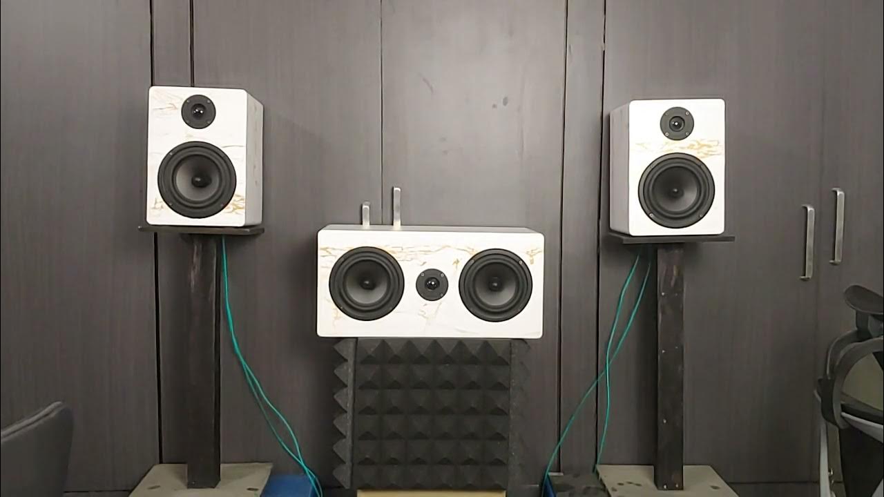 DIY HiFi Speaker setup | Audio Test 1 | Use 🎧🎧 - YouTube