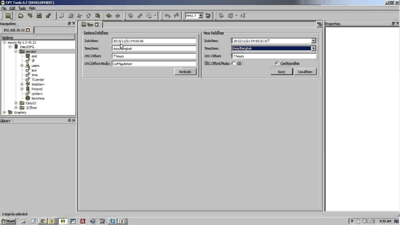 Setting the time zone in an FG Controller - YouTube