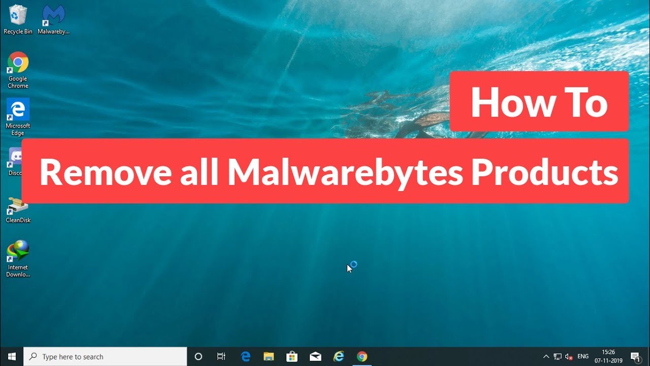 How To Removes all Malwarebytes Products from Windows 7/8/10 - YouTube