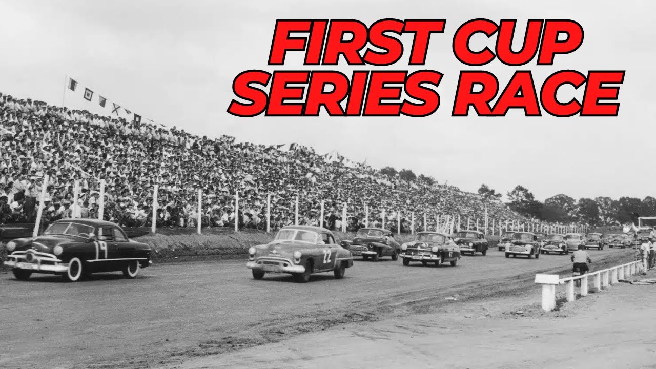 NASCAR's First Cup Series Race - YouTube