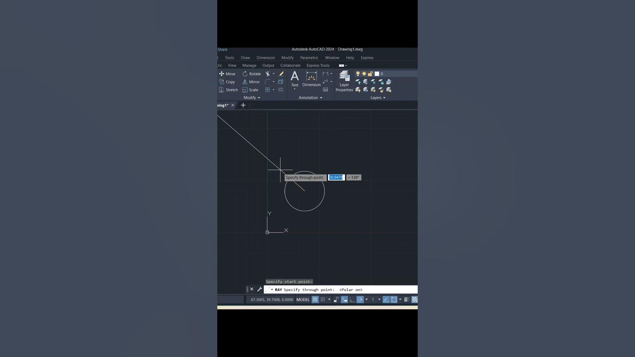How to Use Angle Tracking in AutoCAD | AutoCAD Polar Tracking & Object Snap - YouTube