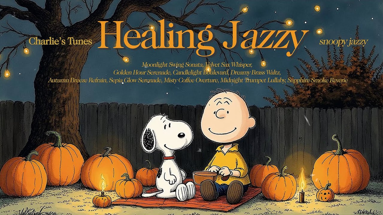 Snoopy’s Fall Jazz Moods 🍂 ☕ Gentle Snoopy Moments for Autumn Days ...
