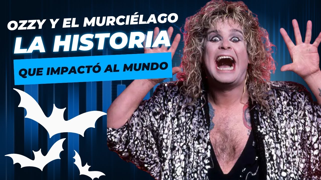 Ozzy Osbourne y el murciélago, la historia que impactó al mundo - YouTube