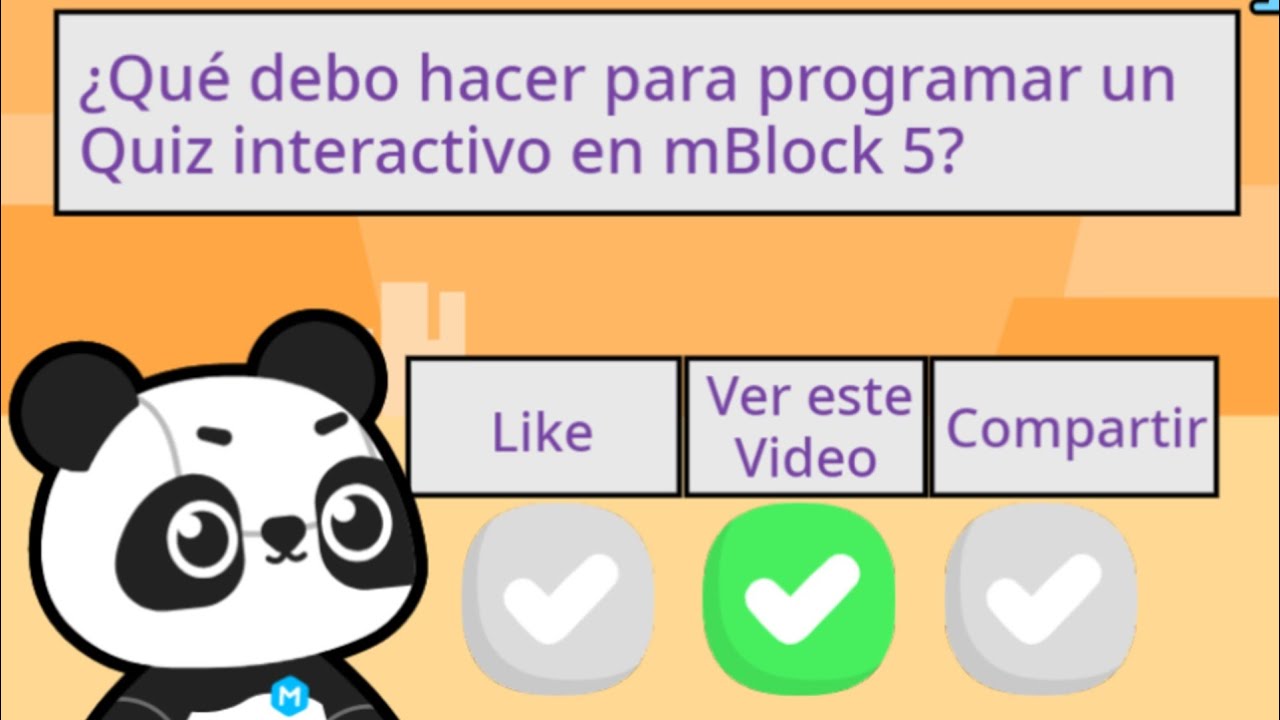 Programando un Quiz interactivo en mBlock 5 || Aplicando contenidos de ...