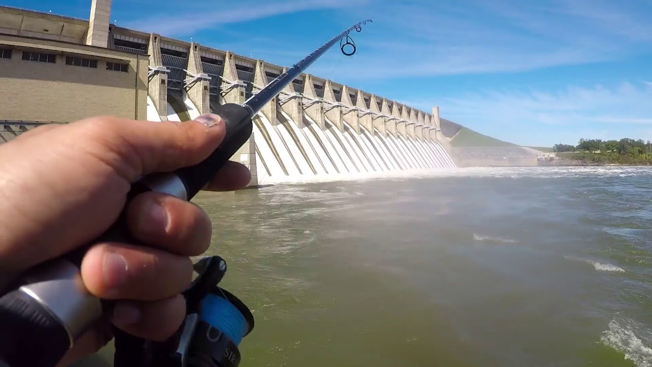 Whitney dam fishing - YouTube