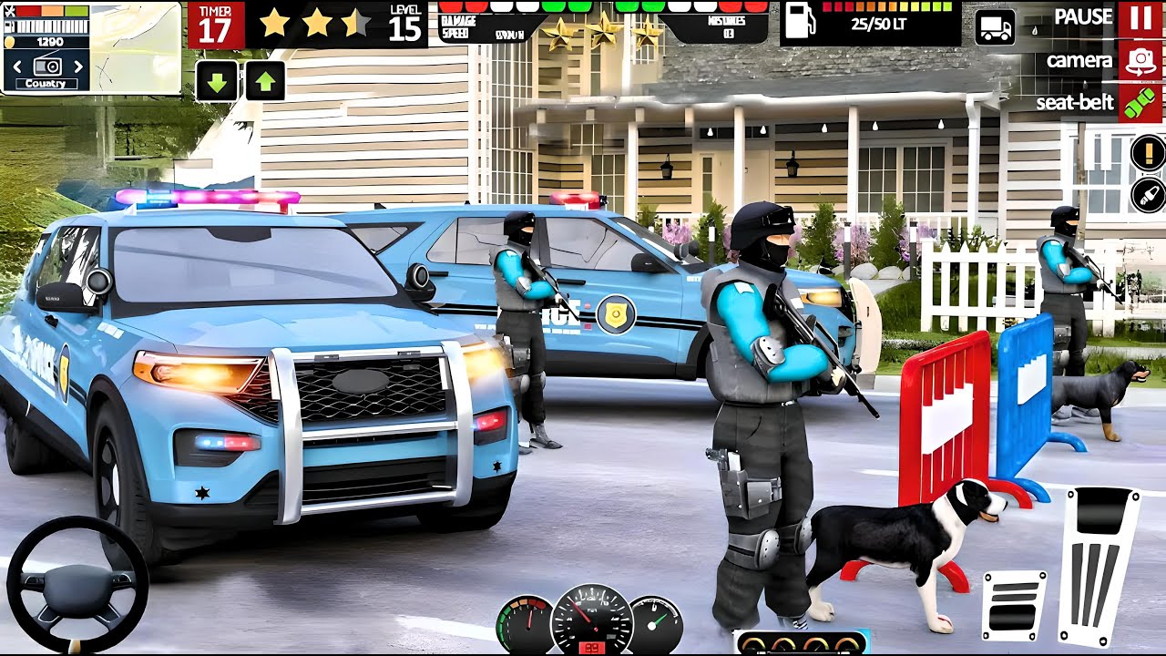 US Police Cop Simulator 3d - Police Game: Police Car Chase Cop ...