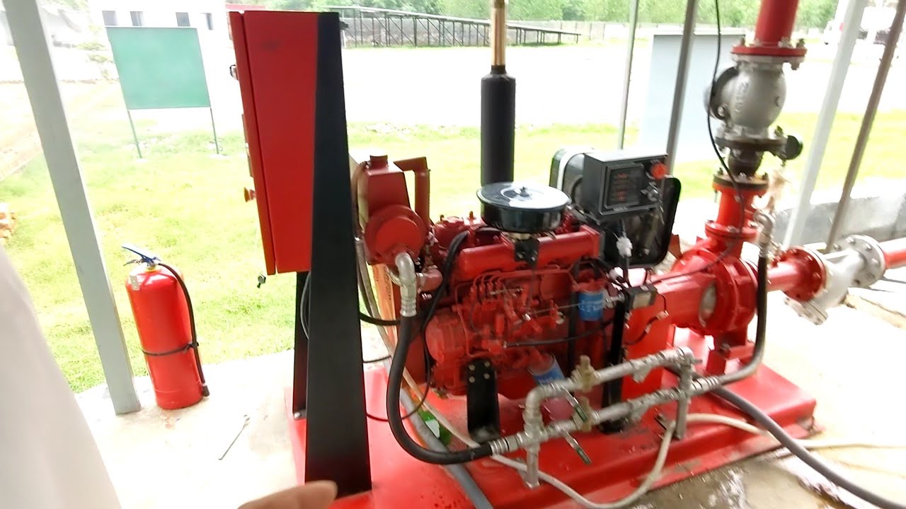 Quenching the flames: Fire hydrant system operation, fire safety - YouTube