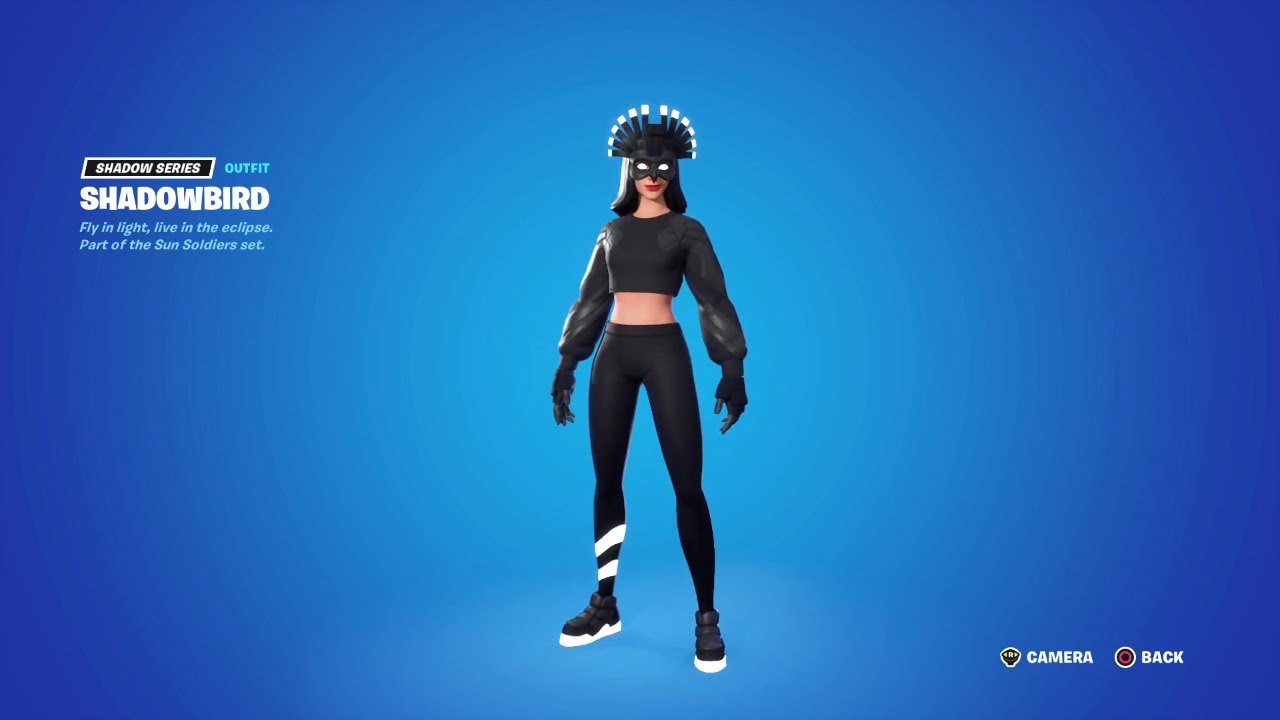 Fortnite Shadowbird Skin - YouTube