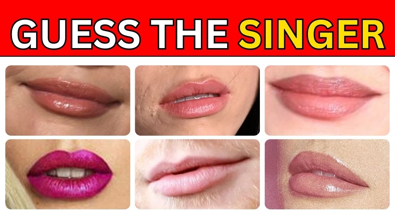 Guess the Singer by Lips Challenge 👄🎤 | Taylor Swift, Ariana, Beyonce ...