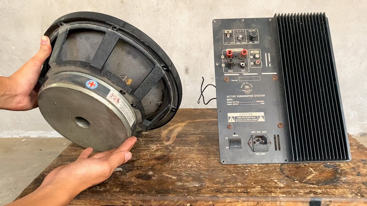 Restoration active subwoofer system // professional sound systems ...