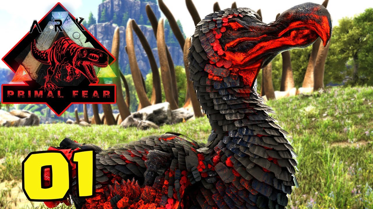COMEÇANDO BEM em ARK PRIMAL FEAR #01- ARK: SURVIVAL EVOLVED - YouTube