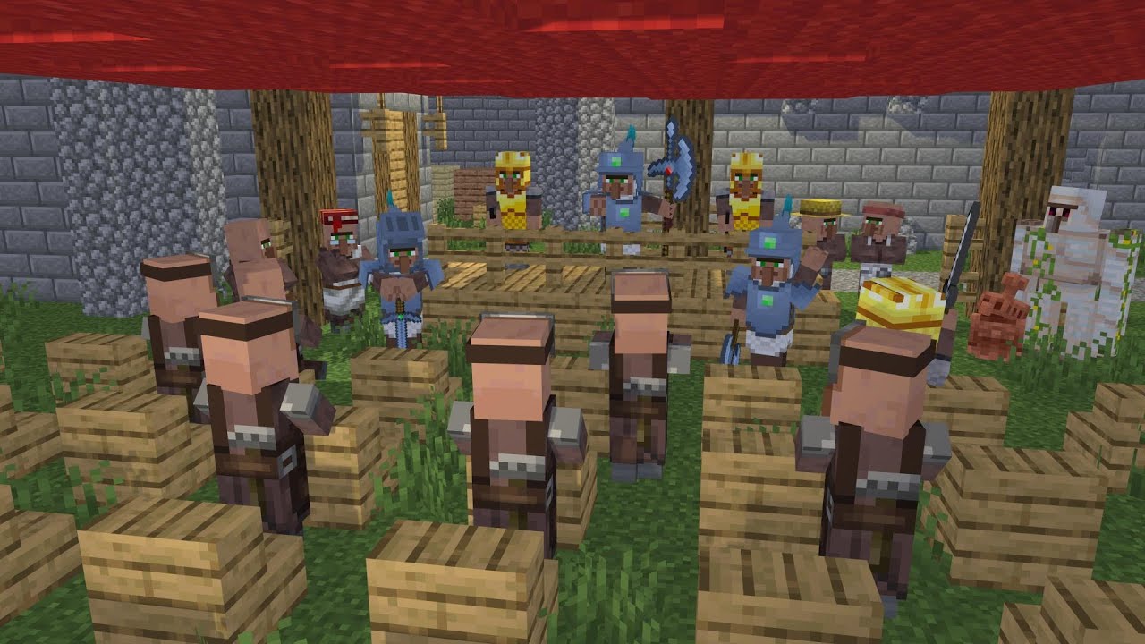Minecraft Addon: Villager Soldier 2 V2.2 The Empire War - YouTube