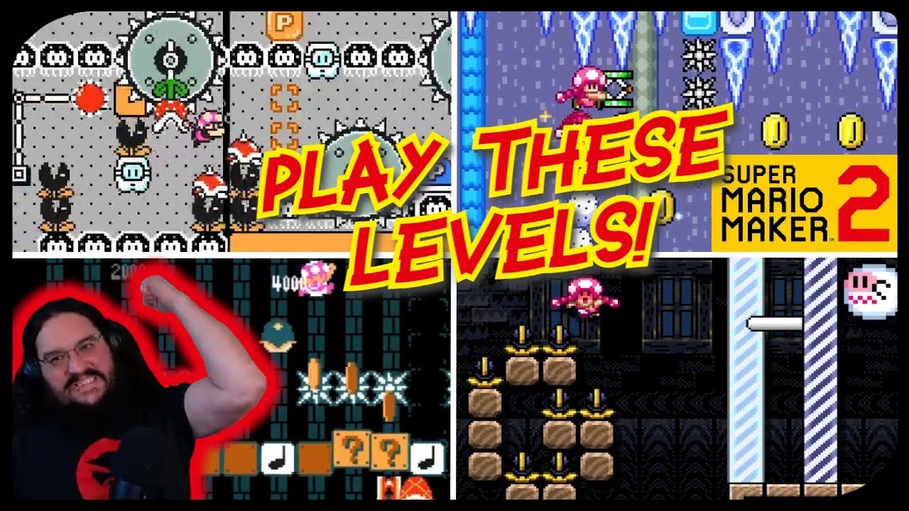 19 NEW Mario Levels You NEED To Play! (Super Mario Maker 2) - YouTube