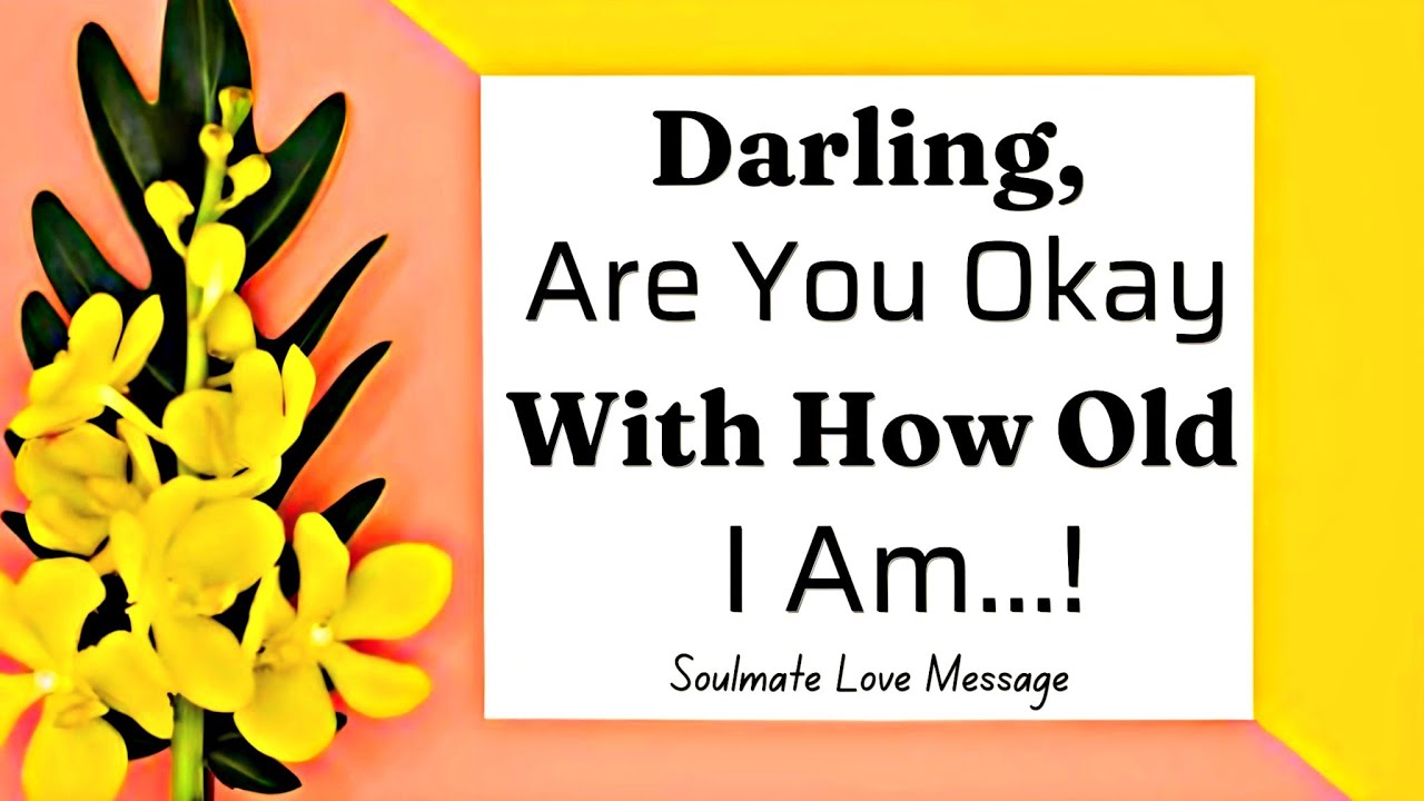 🥺💕 Darling, Are You Okay With How Old I Am?? 🥺 Current Feelings DF 06 ...