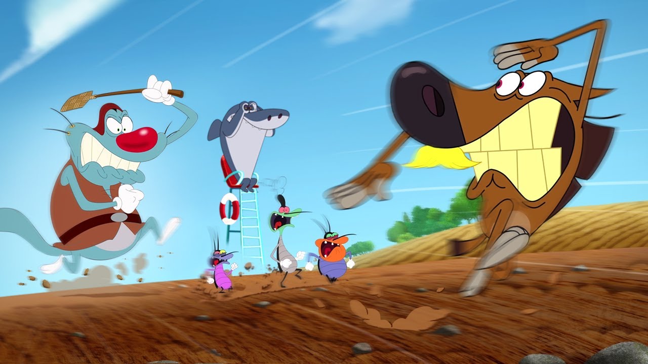 Oggy And the Cockroaches, Zig & Sharko, | Animals in disguise | A Xilam ...