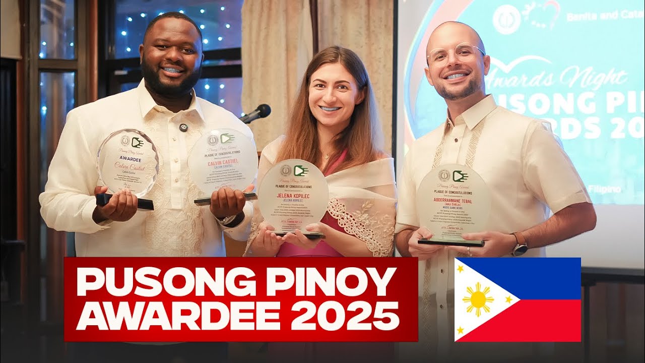 This Award Changed My Life In The Philippines (Pusong Pinoy 2025) - YouTube