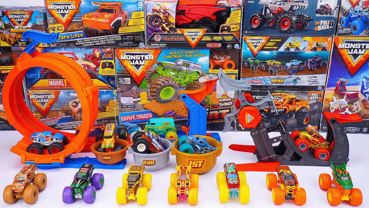 Monster Jam Collection Unboxing Review | Monster Jam Monster Trucks ...