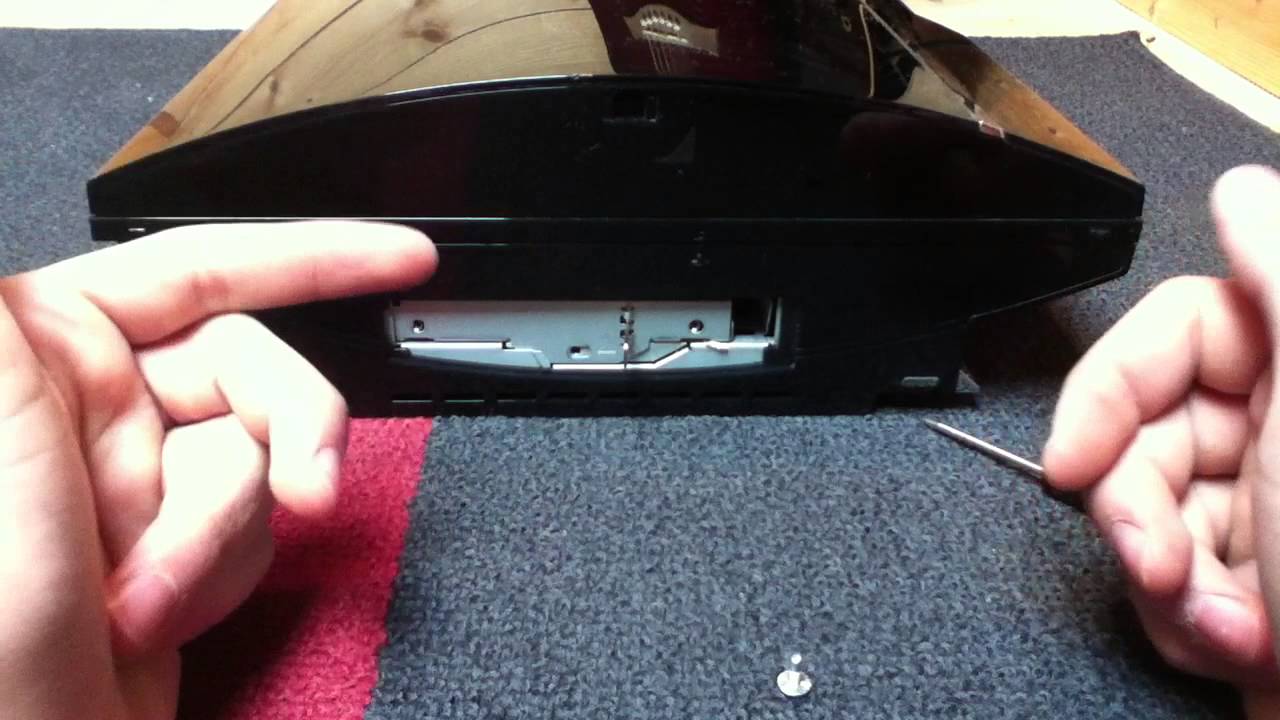 Retirer le disque dur de sa console PS3 - disque dur ps3 - YouTube