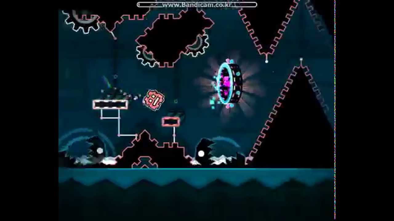 지오메트리대쉬 20단계 코인루트 - Deadlocked - YouTube