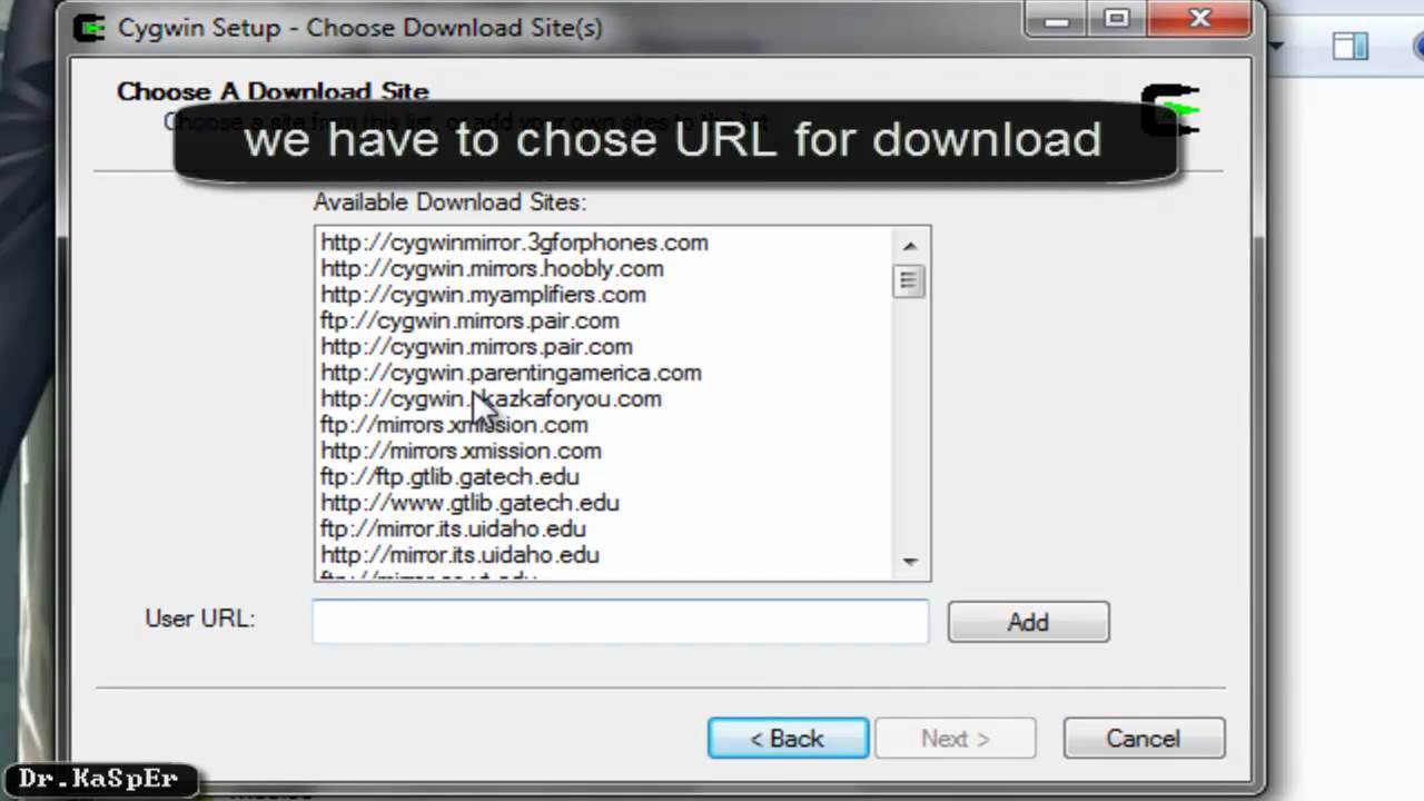 Install Cygwin Youtube