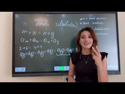 Ədədi silsilə mövzusunun izahı / Elyanə Hüseynova