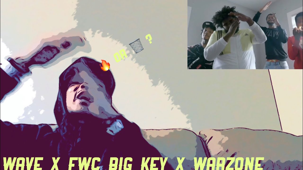 Wave Ft Fwc Big Key - Warzone ( Official Reaction ) - YouTube
