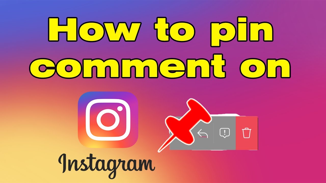 How To Pin A Comment On Instagram YouTube How To Pin A Comment On Instagram YouTube