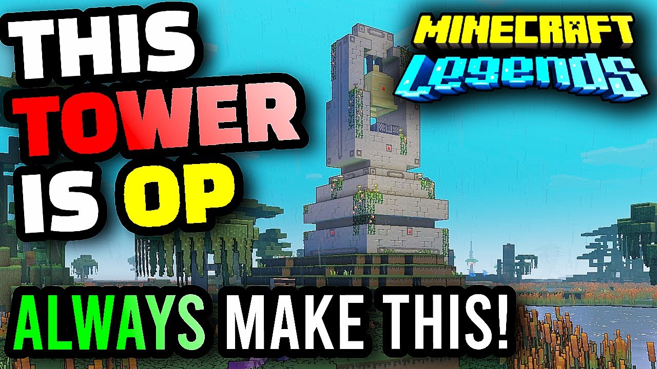 STUN Towers Are ACTUALLY GOOD - Minecraft Legends - YouTube