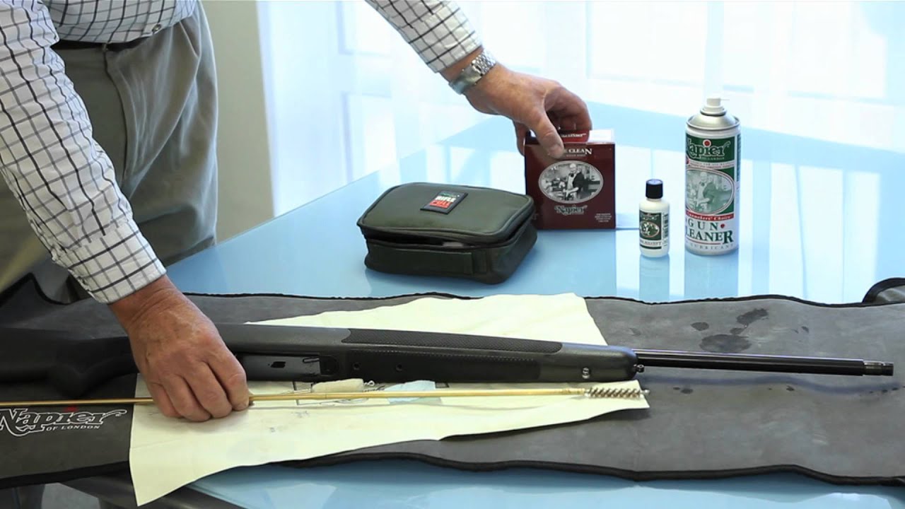 How to clean a rifle - Napier - YouTube
