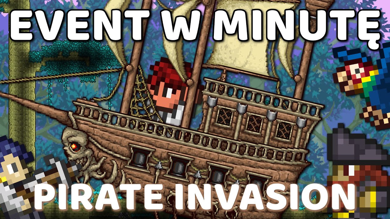 Event w minutę - Pirate Invasion [Terraria 1.3] - YouTube
