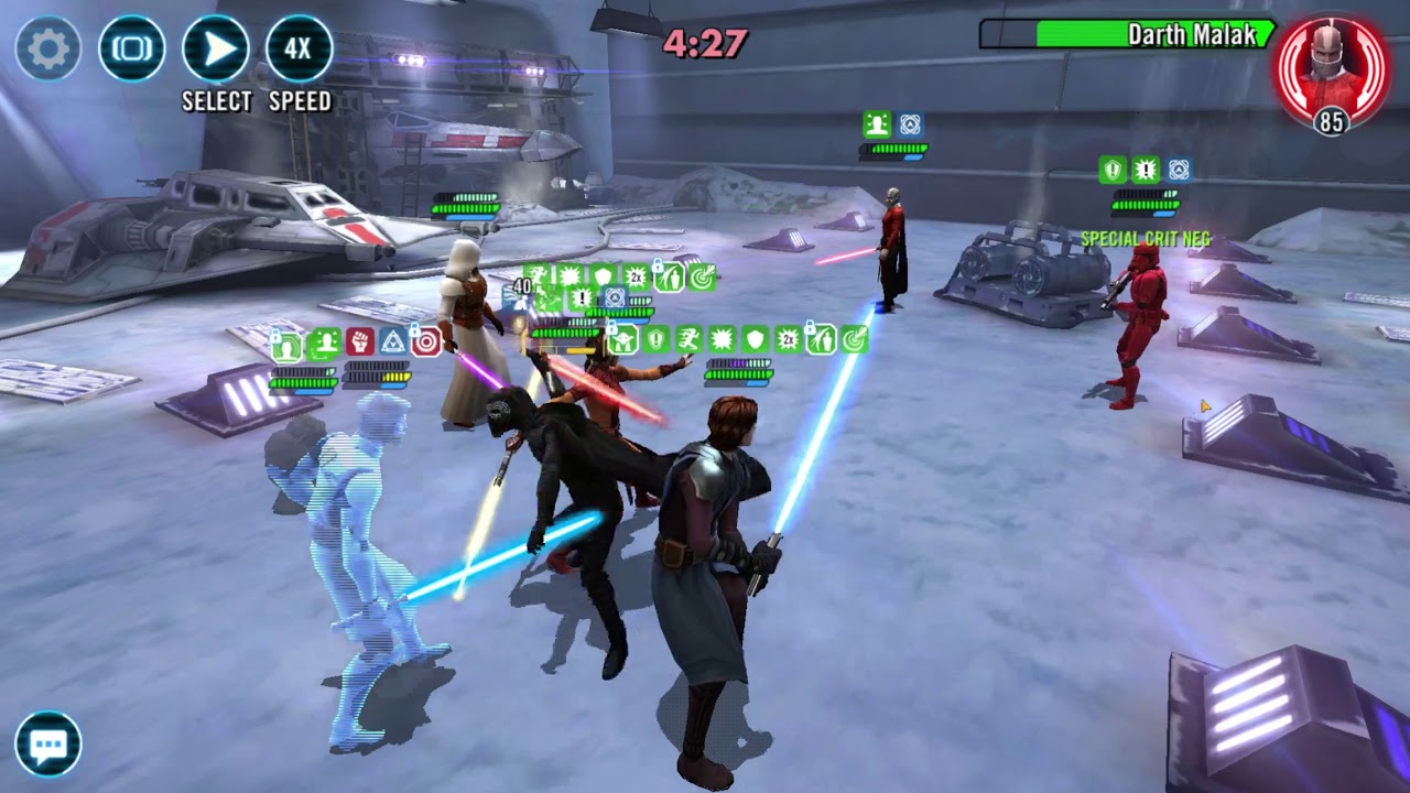 SWGOH Counter GL kylo test - YouTube