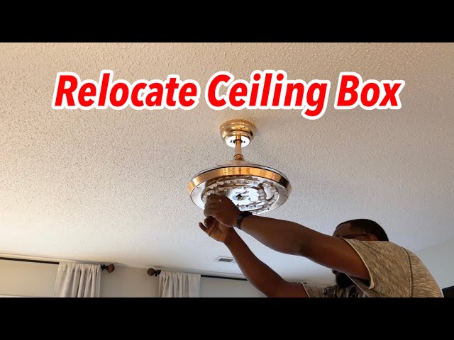 Relocate Light Fixture Diy