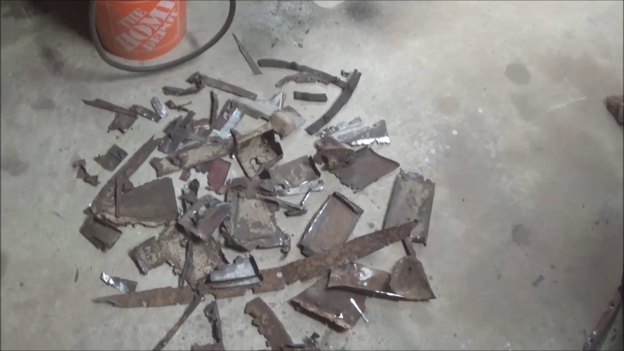 Rear Apron Repair Continued and Test Fitting Closing Panels 1959 TR3A ...