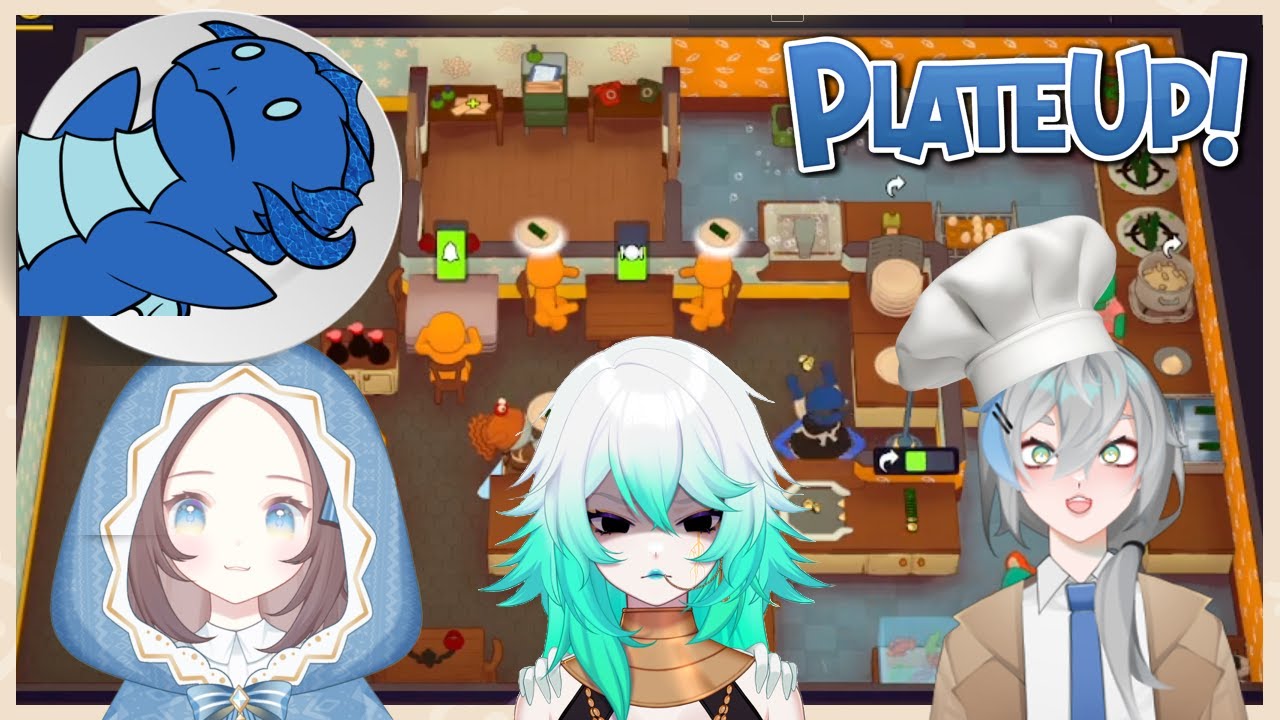 [PlateUp!] Sushi Mod! | Homunculus EnVtuber - YouTube