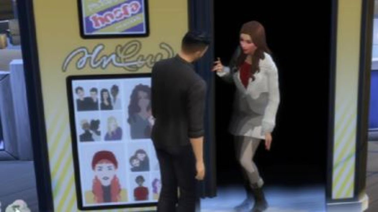 Let's get it on... in a Photobooth- Sims 4 - YouTube