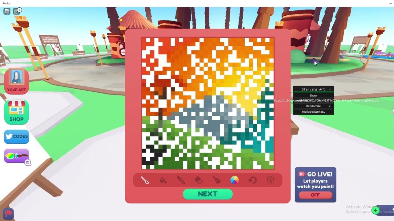 Roblox Starving Artists Auto Draw Any Images Script/Hack - DRAW ...