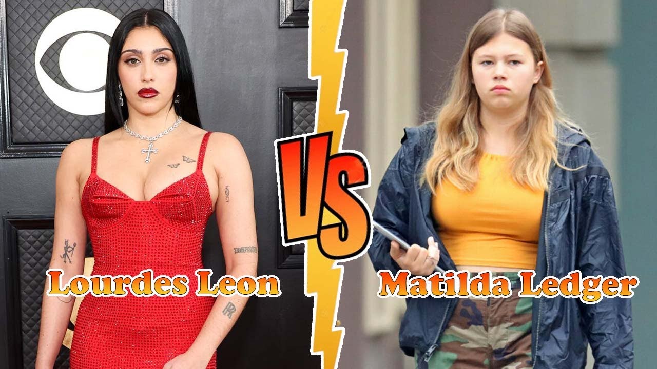 Matilda Ledger (Heath Ledger's Daughter) Vs Lourdes Leon (Madonna's ...