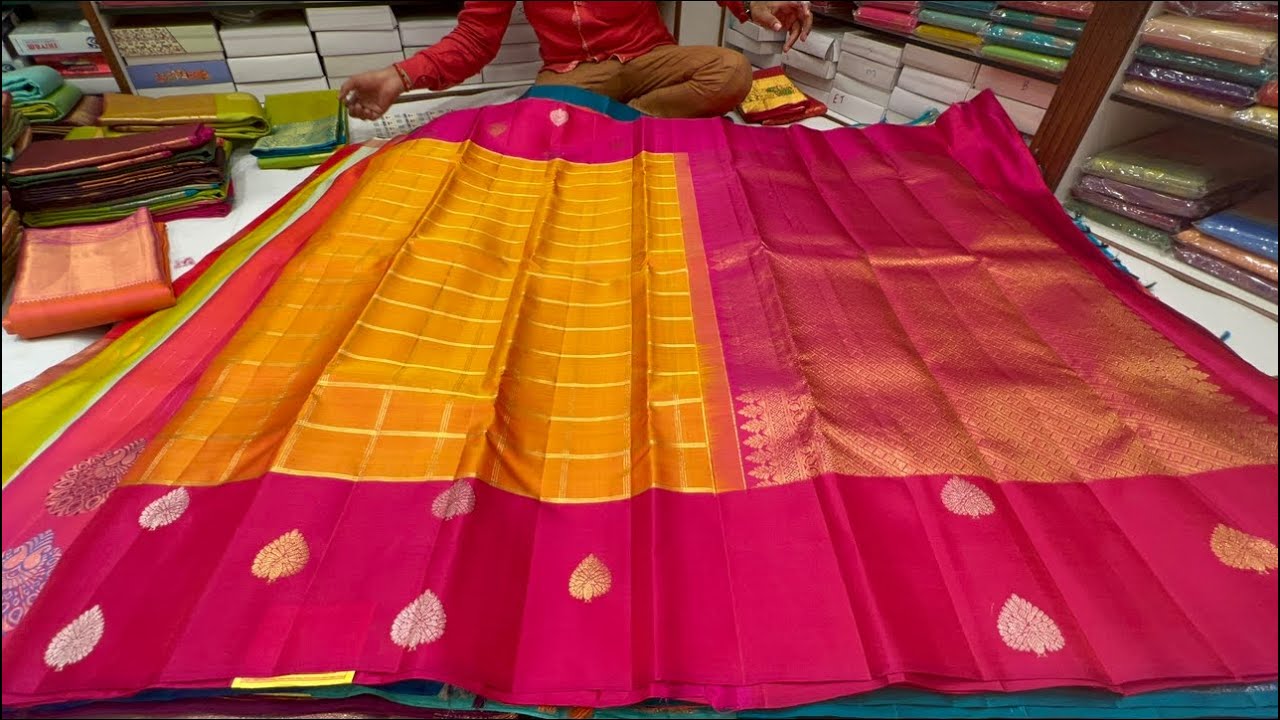 chickpet Bangalore wholesale silk sarees||Single piece courier ...
